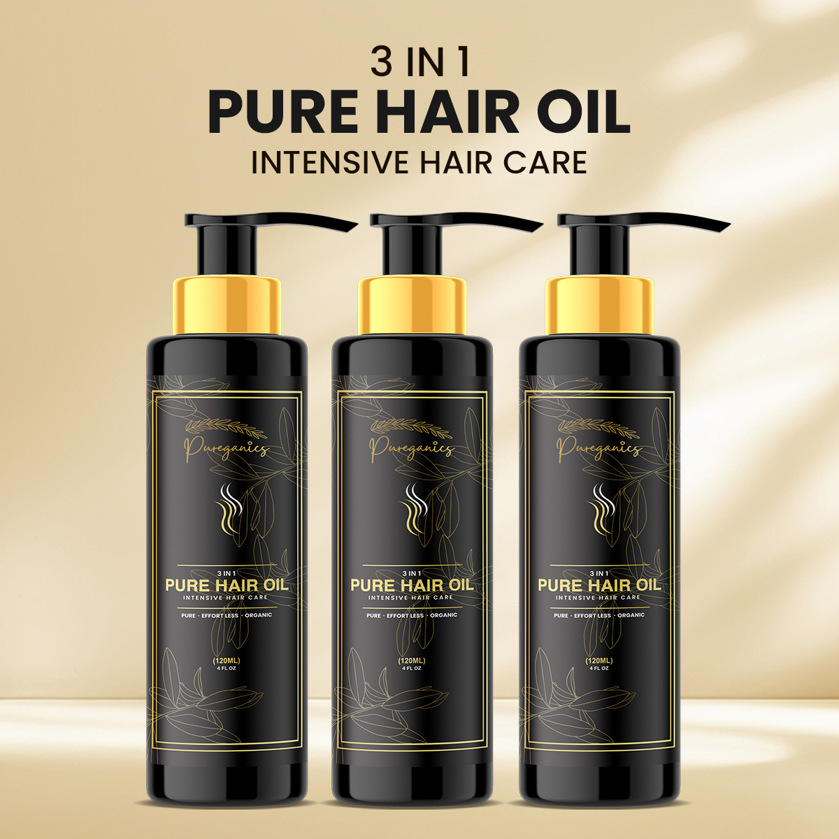 Unlock Your Hair's Potential: Pureganics Hair Growth Oil – Pure Ganic