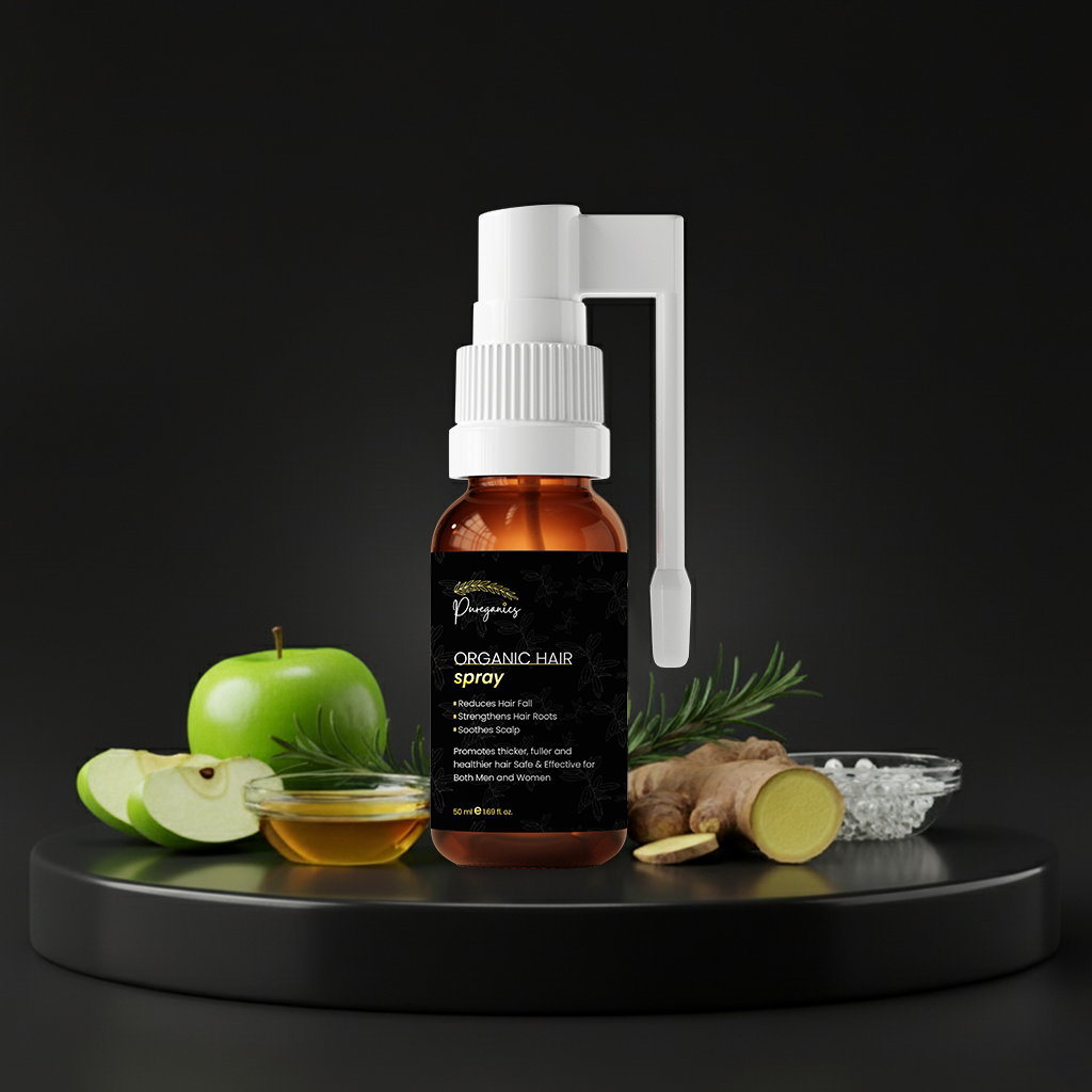 Buy Organic Hair Regrowth Spray For Men & Women – Pureganics