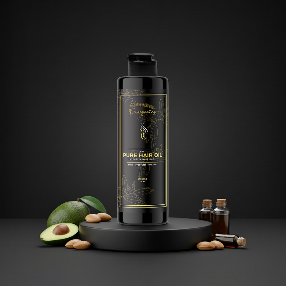 Best Hair Growth Oil for Strong & Healthy Hair – Pureganics