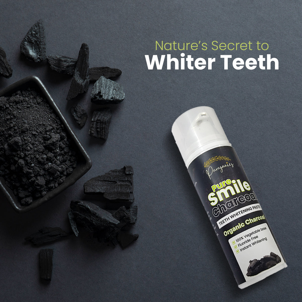 Pure Smile Charcoal – Pure Ganic