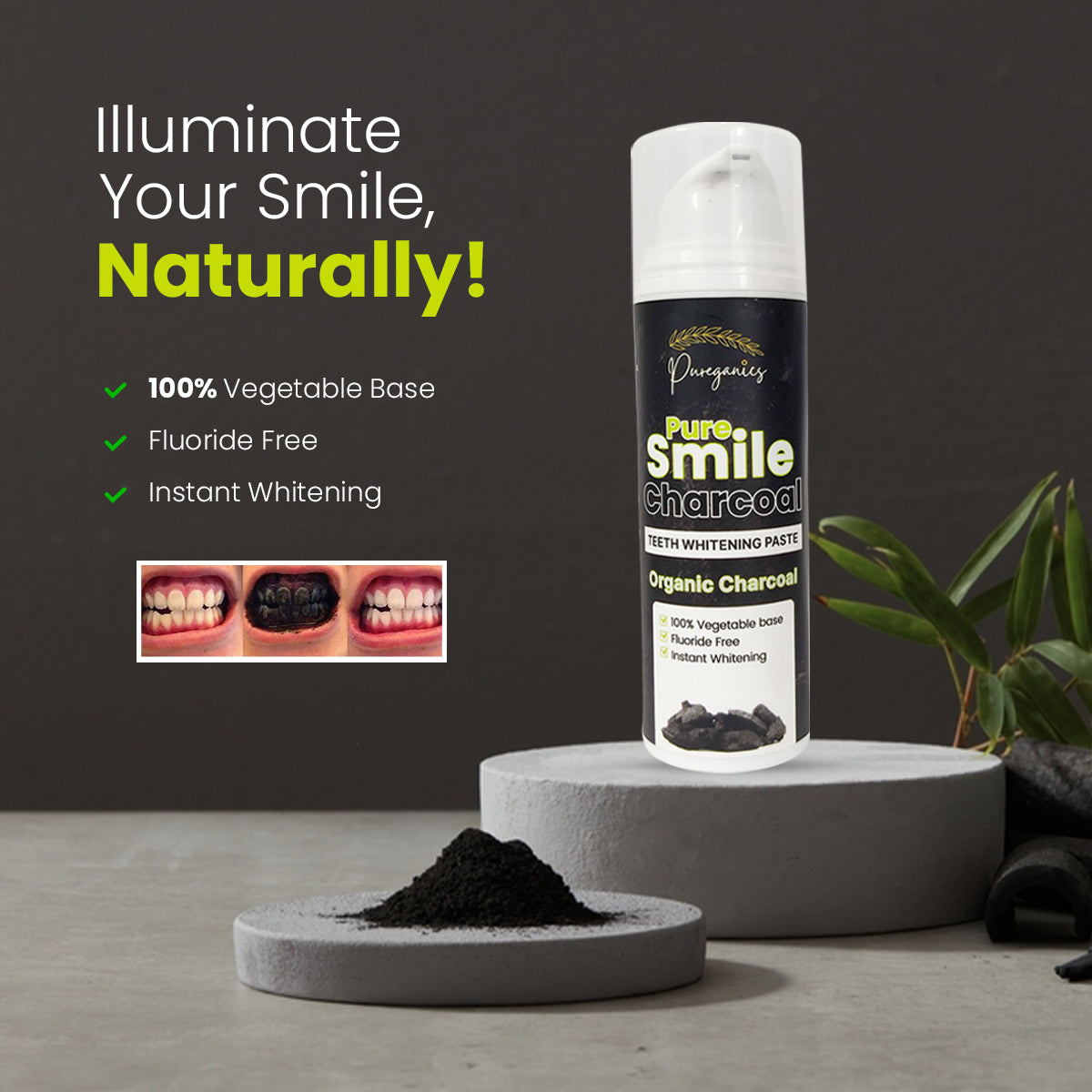 Pure Smile Charcoal – Pure Ganic